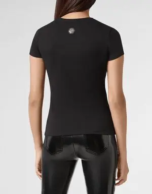 Philipp Plein Embellished Logo T-shirt