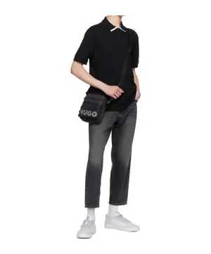 Hugo Boss Short-sleeved Half-zipped Polo Shirt