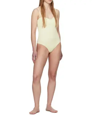 Bottega Veneta Sweetheart Neckline One-piece Swimsuit