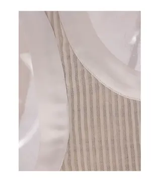 Sacai Sleeveless Ribbed Top