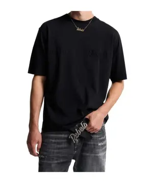 Dsquared2 Rebels Loose Fit T-shirt - Black