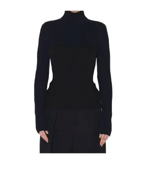 JEAN PAUL GAULTIER Ribbed Corset Knit Jumper