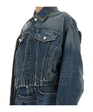 JEAN PAUL GAULTIER Long-sleeved Denim Jacket