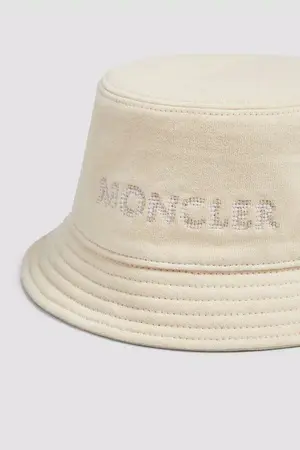 Moncler Embroidered Logo Bucket Hat