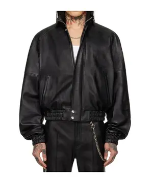 LU'U DAN Blouson Leather Jacket