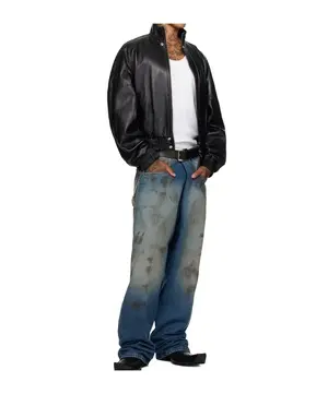 LU'U DAN Blouson Leather Jacket