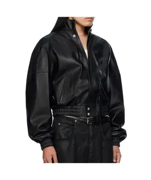 LU'U DAN Blouson Leather Jacket