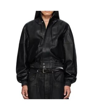 LU'U DAN Blouson Leather Jacket
