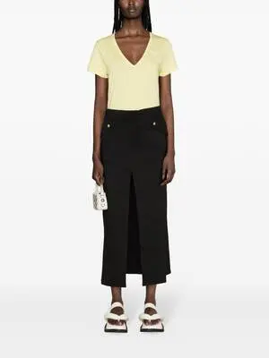 Pinko Midi Skirt With Slit Detail