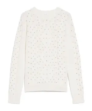 Max Mara Embellished Crewneck Jumper