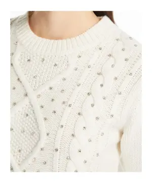 Max Mara Embellished Crewneck Jumper