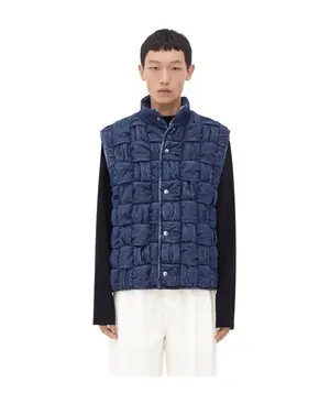Bottega Veneta Button Detailed Vests For Men