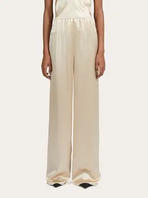FERRAGAMO Wide Leg Trousers - Nude
