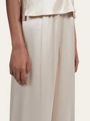 FERRAGAMO Wide Leg Trousers - Nude