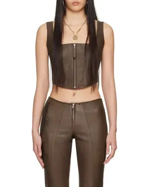 Jean Paul Gaultier Collared Vests For Women