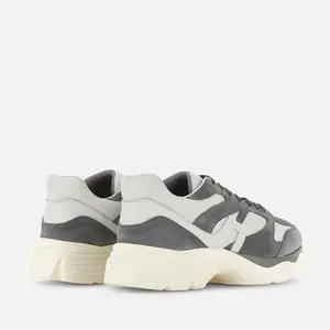 Hogan H Logo Patch Panelled Sneakers