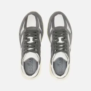 Hogan H Logo Patch Panelled Sneakers