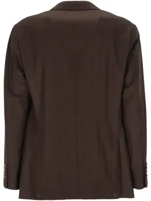 Brunello Cucinelli Virgin-wool Blazer - Black