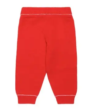 Marni Logo Embroidered Knitted Jogging Pants