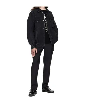 Sacai Belted Pleated Trousers