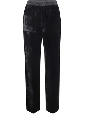 Rick Owens Drawstring Straight Leg Trousers