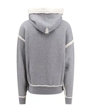 Dolce & Gabbana Marina Printed Hoodie - Gray
