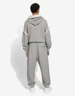 Dolce & Gabbana Marina Printed Hoodie - Gray