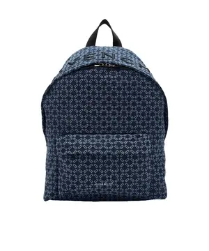 Givenchy U Monogram Denim Backpack - Black