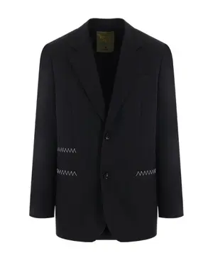 Bottega Veneta Single Breasted Tailored Blazer - Black