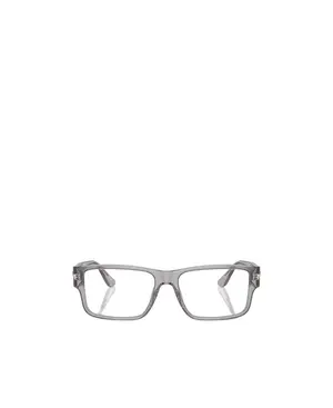 Versace Square Frame Eyeglasses - Gray