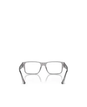 Versace Square Frame Eyeglasses - Gray