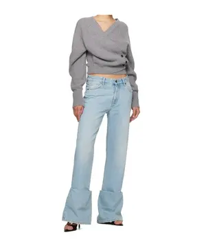 DARKPARK Light Wash Denim Trousers