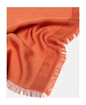 Max Mara Rayed-edge Silk-blend Scarf