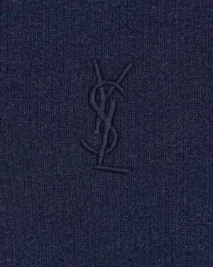 Saint Laurent Cassandre Drawstring Hoodie