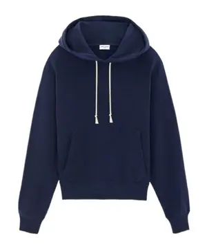 Saint Laurent Cassandre Drawstring Hoodie