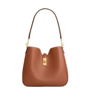 Celine Small Camille 16 Soft Bag In Smooth Calfskin - Tan