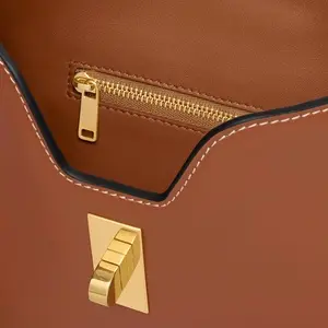 Celine Small Camille 16 Soft Bag In Smooth Calfskin - Tan