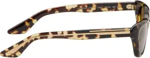 Khaite X Oliver Peoples 1983c Sunglasses - Brown