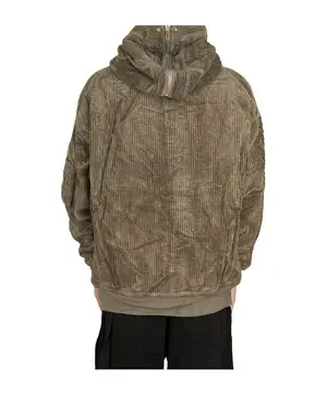Rick Owens Pilot Jacket With Drawstring Hood