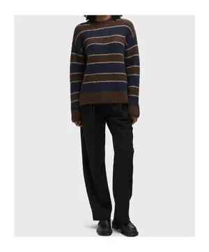 SAMSOE SAMSOE Samsøe Samsøe Striped Knitwear - Black