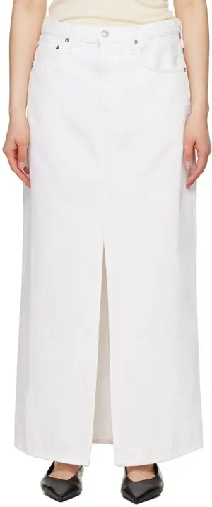 AGOLDE Belt Loop Maxi Skirt - No