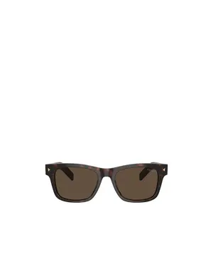 Prada Square Frame Sunglasses - Brown