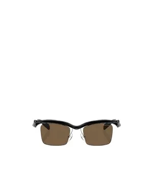 Prada Square Frame Sunglasses - Brown