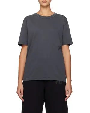 Alexander Wang Shirt With Logo - Gray