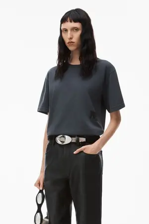 Alexander Wang Shirt With Logo - Gray