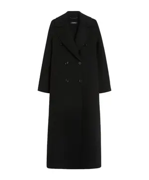 Max Mara Button Virgin Wool Coat