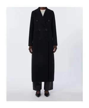 Max Mara Button Virgin Wool Coat