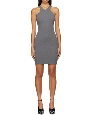 COURREGES Criss-cross Mini Dress