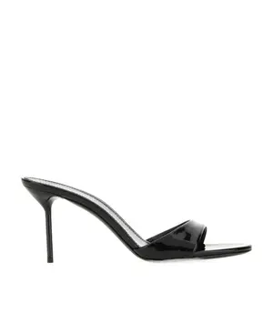 Paris Texas Lidia Stiletto Heel Mules - Black
