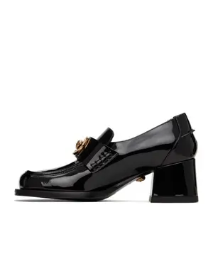 Versace Alia 55mm Heeled Loafers